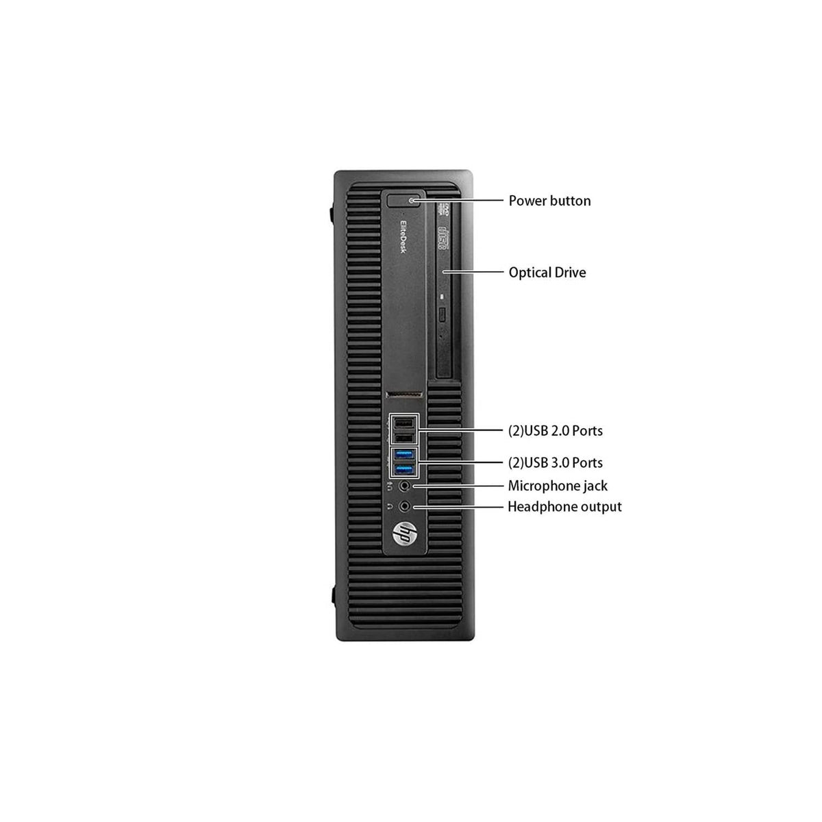 PC HP ProDesk 600 G2 SFF (i7-6ta 8GB 256GB SSD) - Reacondicionado Grad ...